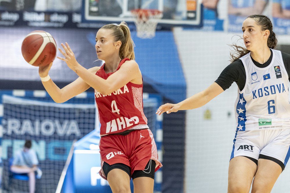 U20 (ž) na EP: Visoka pobjeda protiv Kosova - Hrvatski košarkaški savez